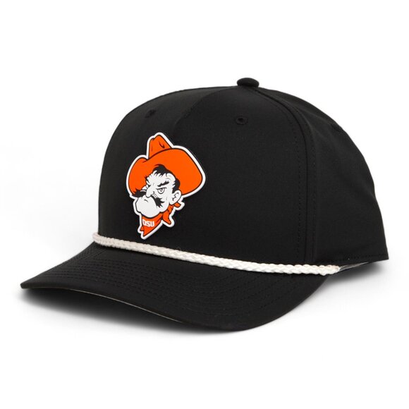 Nike | Accessories | Osu Cowboys Pistol Pete Snapback Trucker Rope Hat ...